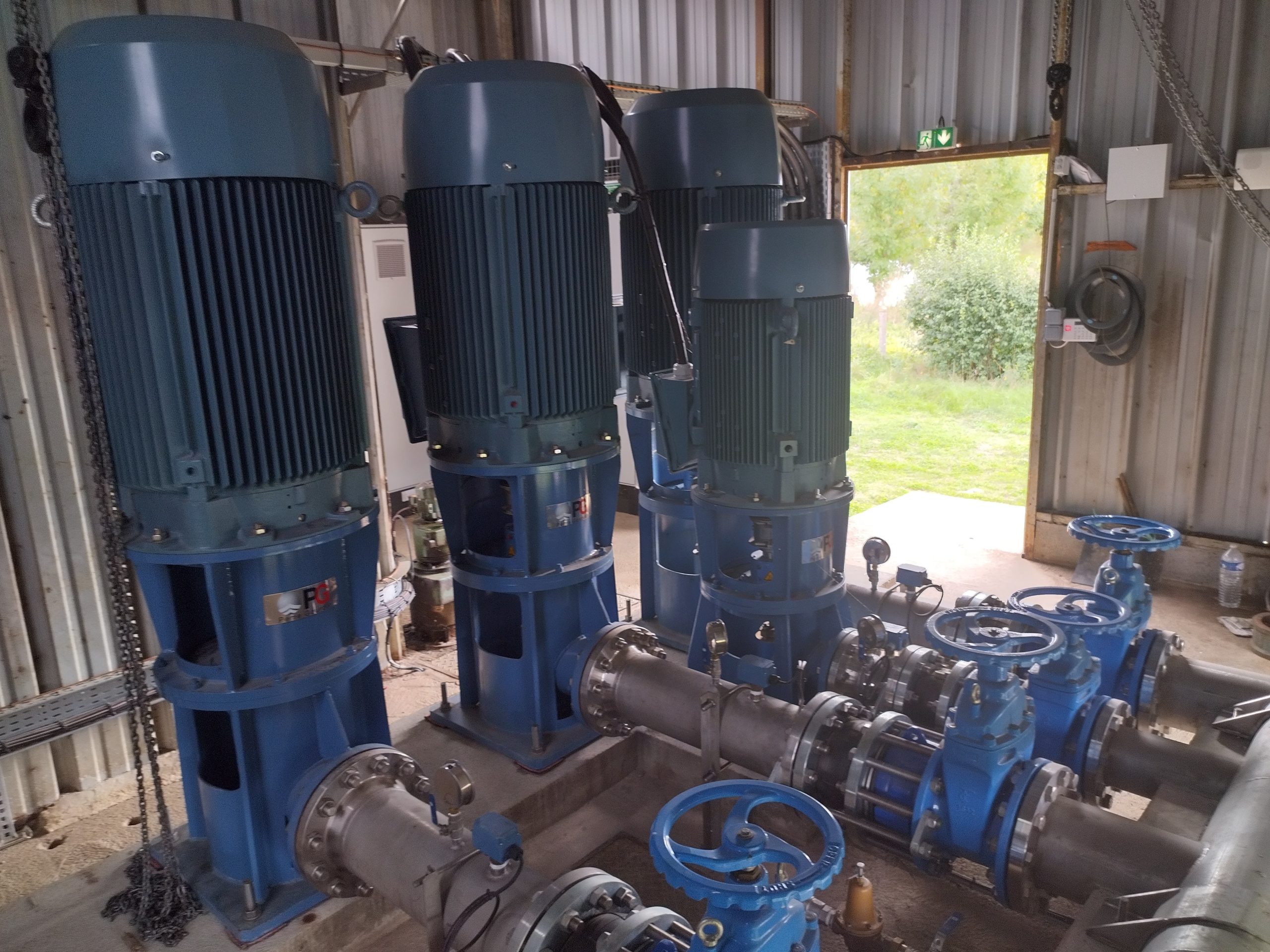 Nouvelle génération de pompes verticales à ligne d'arbres de type FE ...